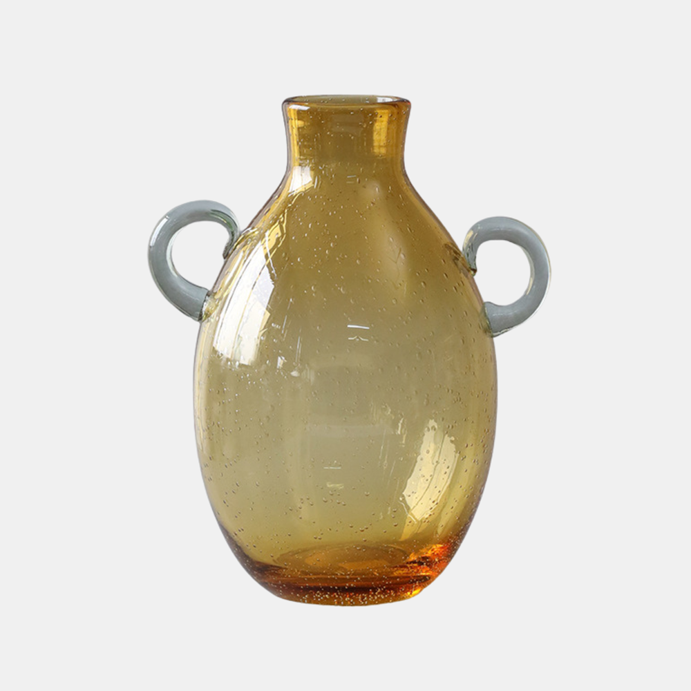 Harper Vase - Amber | Garcia | Saffron – Saffron Inc