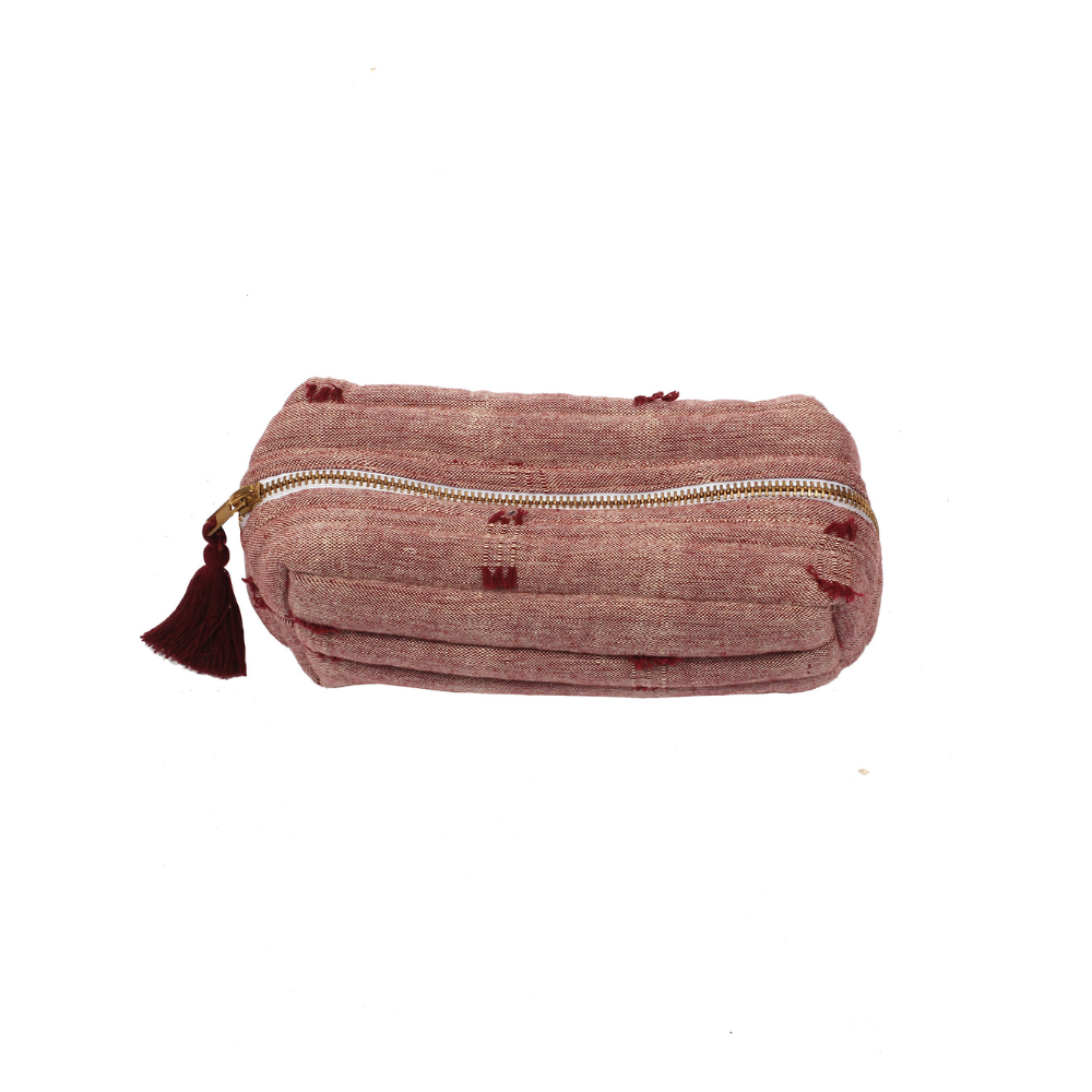 Tuft Beauty Bag Ruby – Saffron Inc